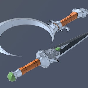 Hades 2 Melinoe Dagger and Scythe 3D Printed - Etsy
