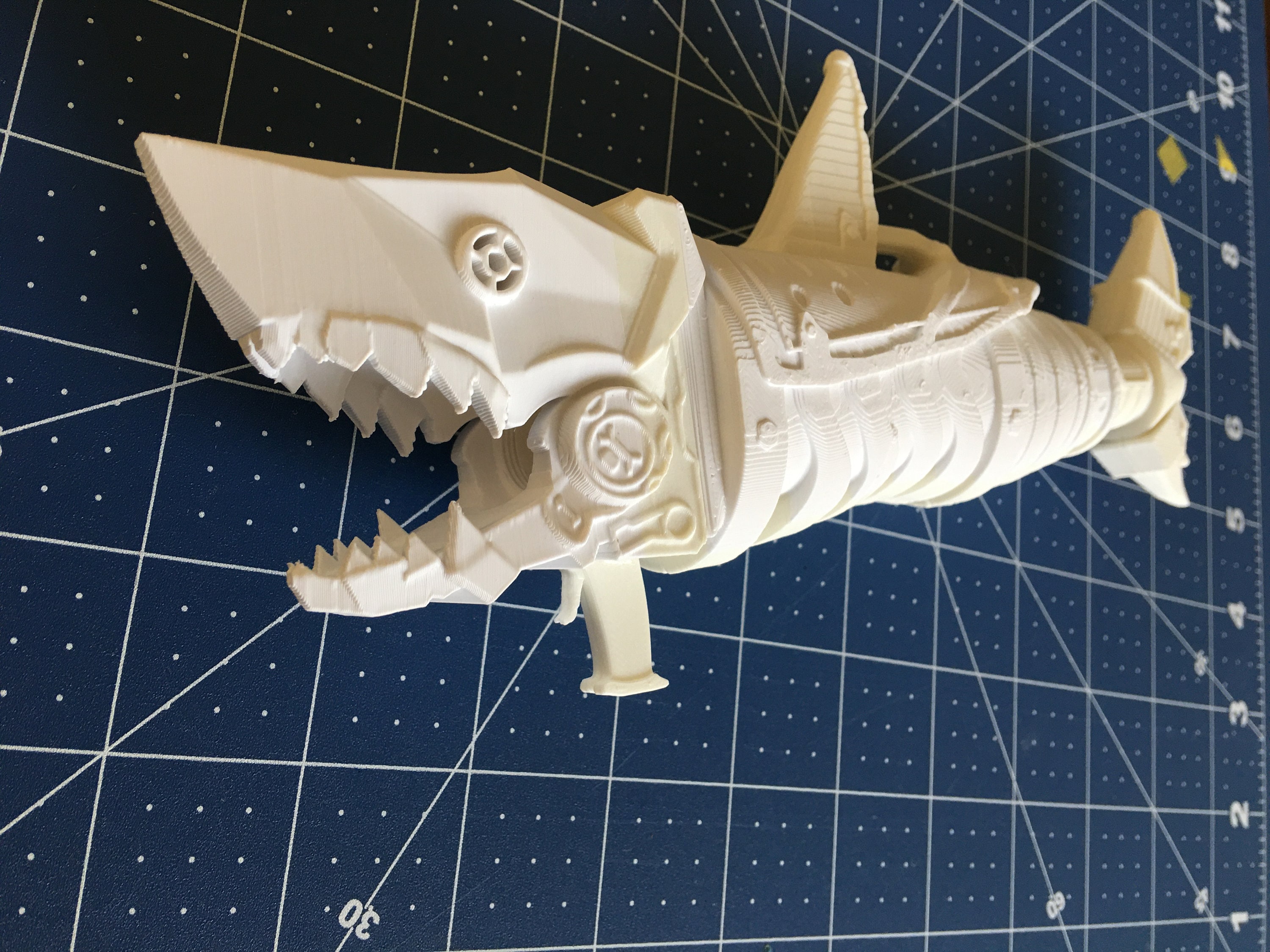 Jinx Shark Cannon Fishbones 3D Model STL File From Arcane | Etsy