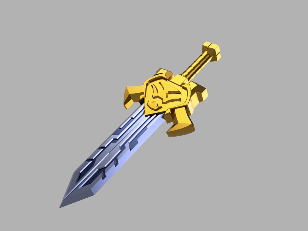 3D Printed CGI He-man Sword Kit - Etsy