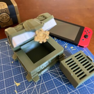 3D Printed Stone Treasure Chest: Frog Shape - Etsy