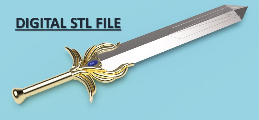 She-ra Cosplay SWORD One STL 3D Print File - Etsy UK