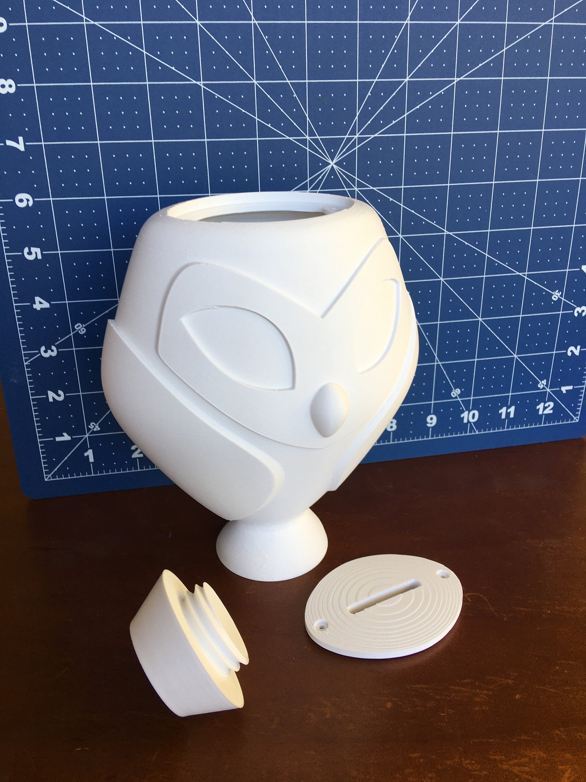 3D Printed Owlbert Staff Topper - Etsy