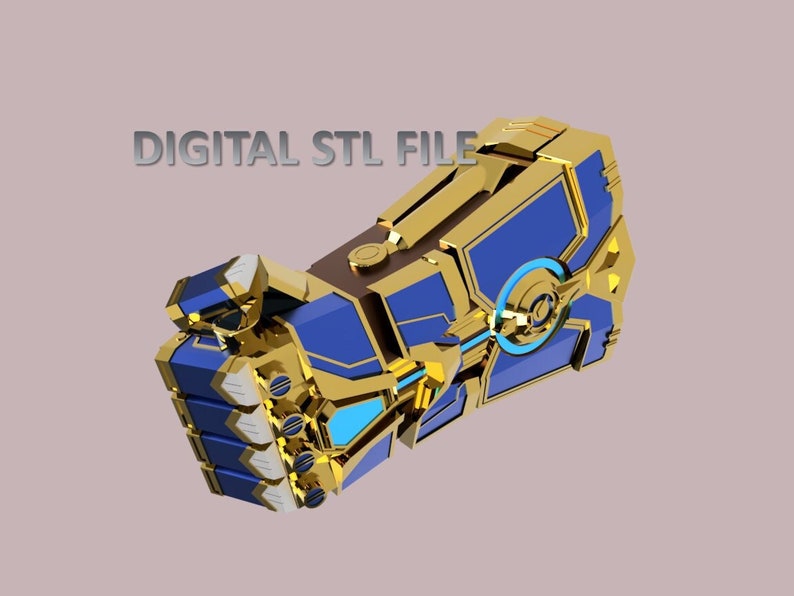 Wearable Vi Fist Gauntlets 3D Model STL File From Arcane - Etsy