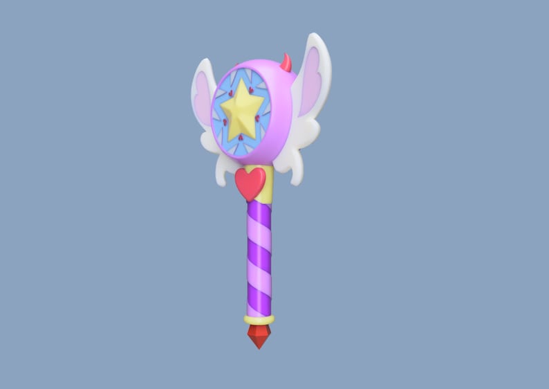 Star Butterfly Wand 3.0 Cosplay 3D Print Kit | Etsy