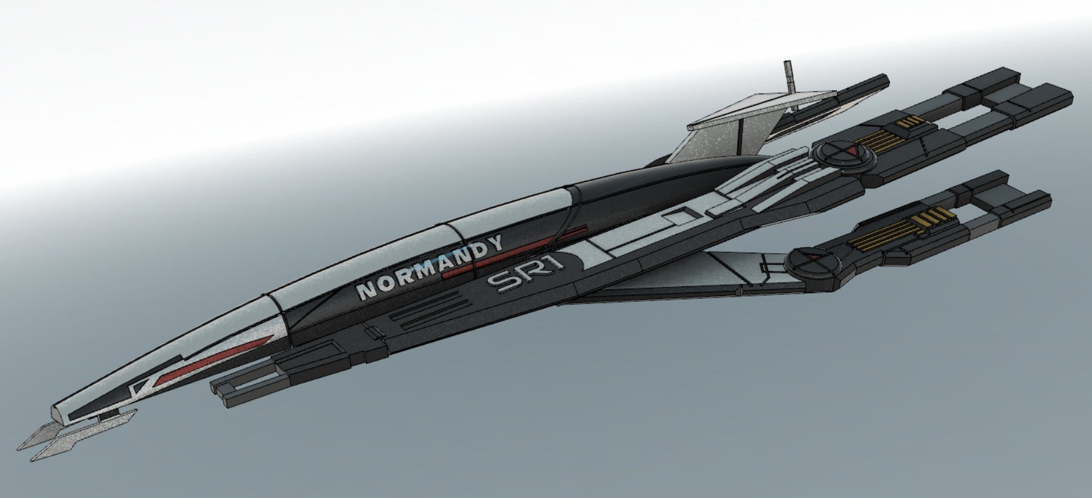Normandy SR1 3D Print Model STL File - Etsy