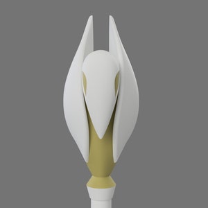 3D Printed Raven Staff Topper - Etsy