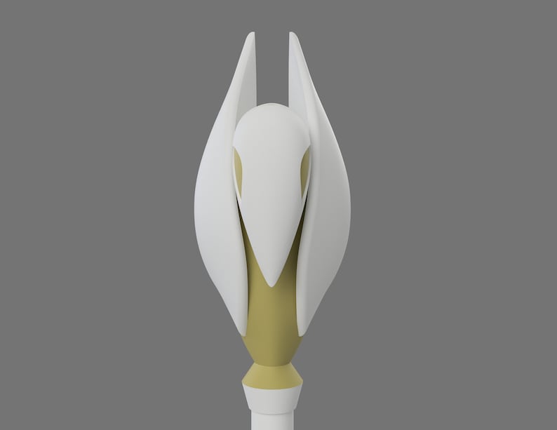 3D Printed Raven Staff Topper - Etsy