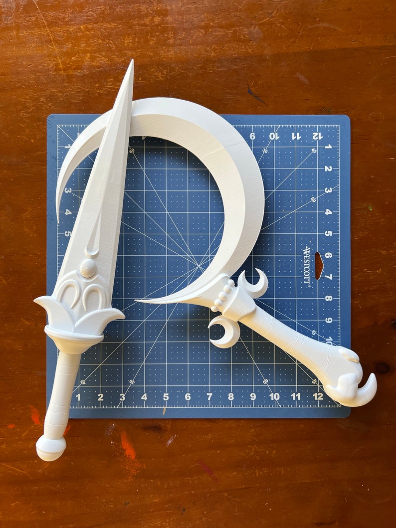 Hades 2 Melinoe Dagger and Scythe 3D Model - Etsy