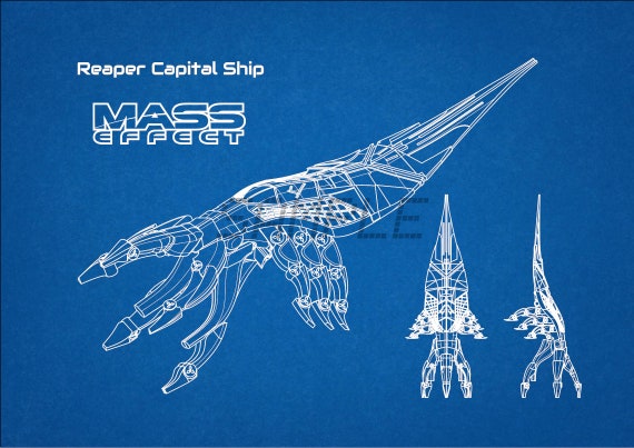 Mass Effect Reaper Ship