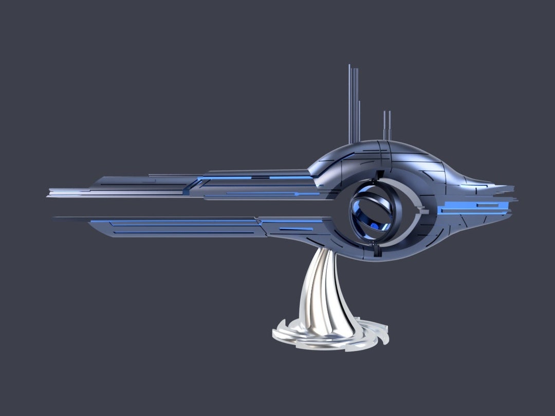 3d Printed Mass Relay From Mass Effect Etsy