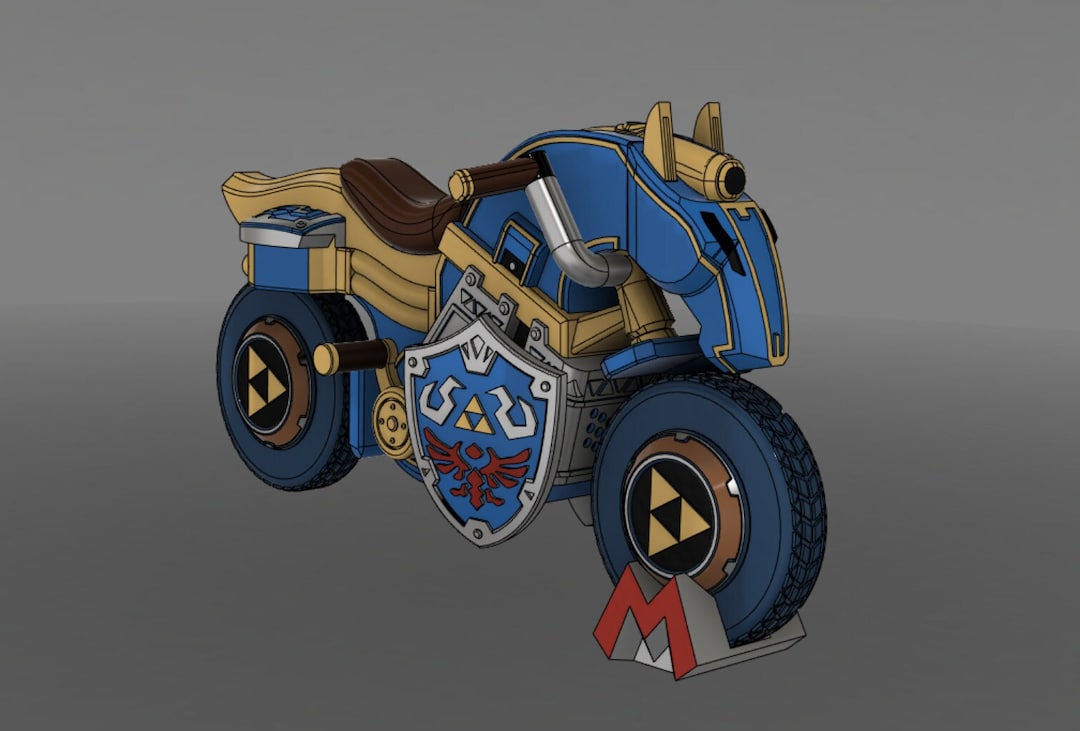 3D Printed Link Mario Kart 8 - Etsy