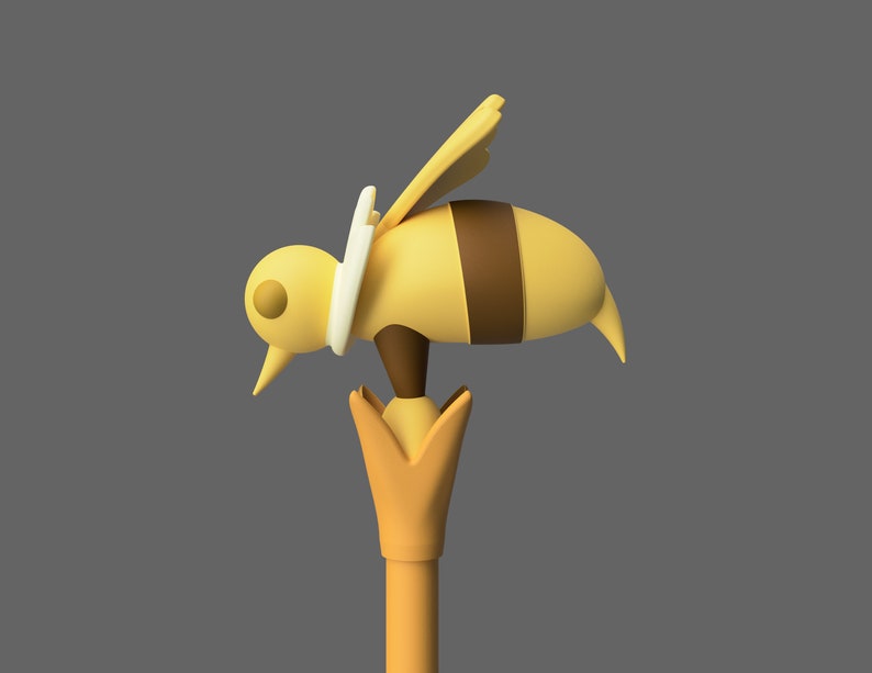 3D Printed Clover Staff Topper - Etsy Australia