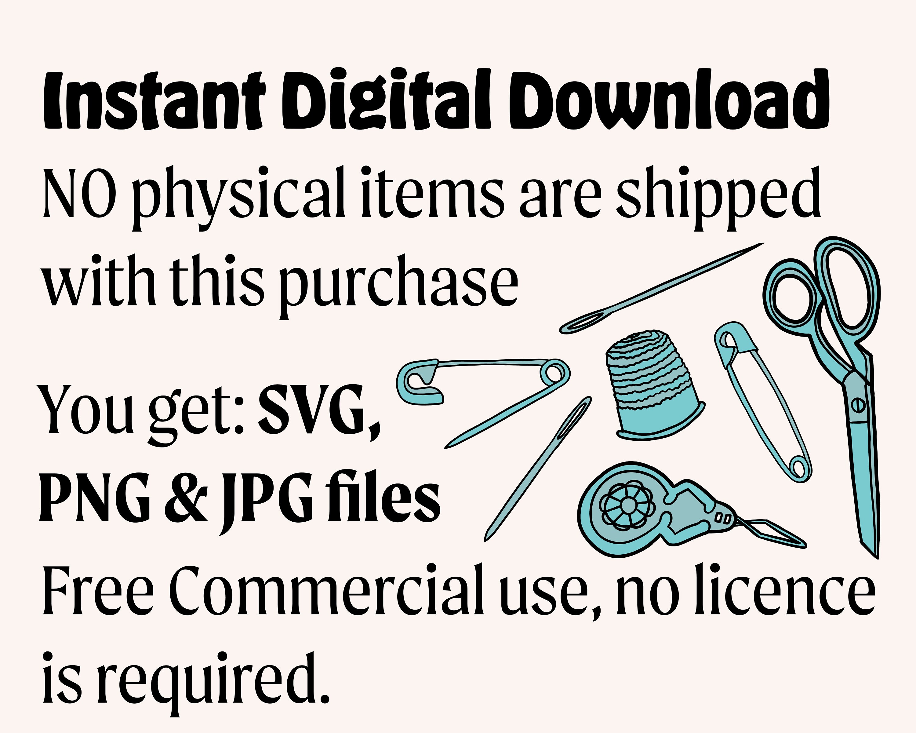 Textile Supplies SVG Bundle | Yarn Svg, Crochet Needle Clipart, Sewing ...