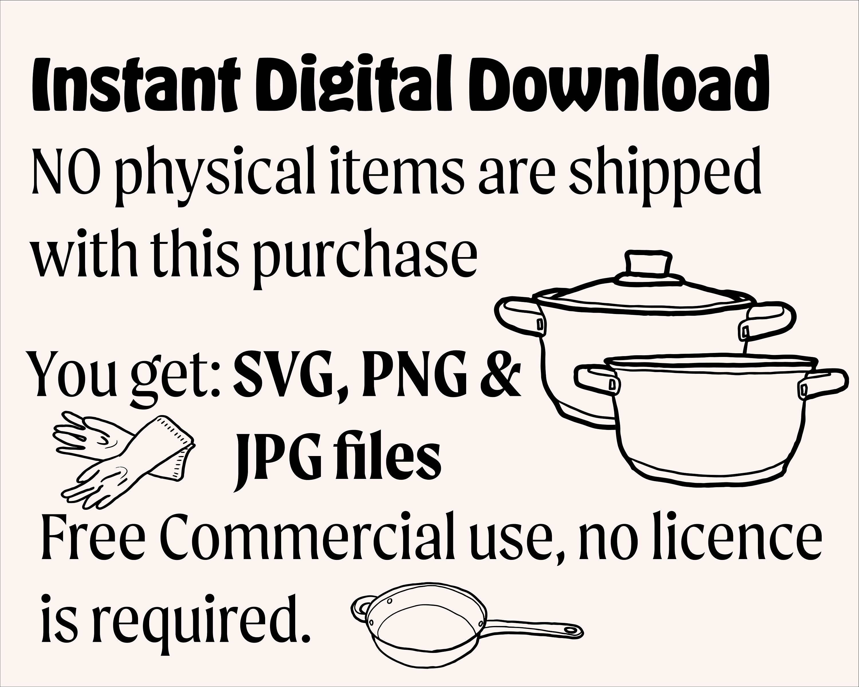 Kitchen Svg Bundle, Kitchen Cut File, Baking Svg, Cooking Svg ...