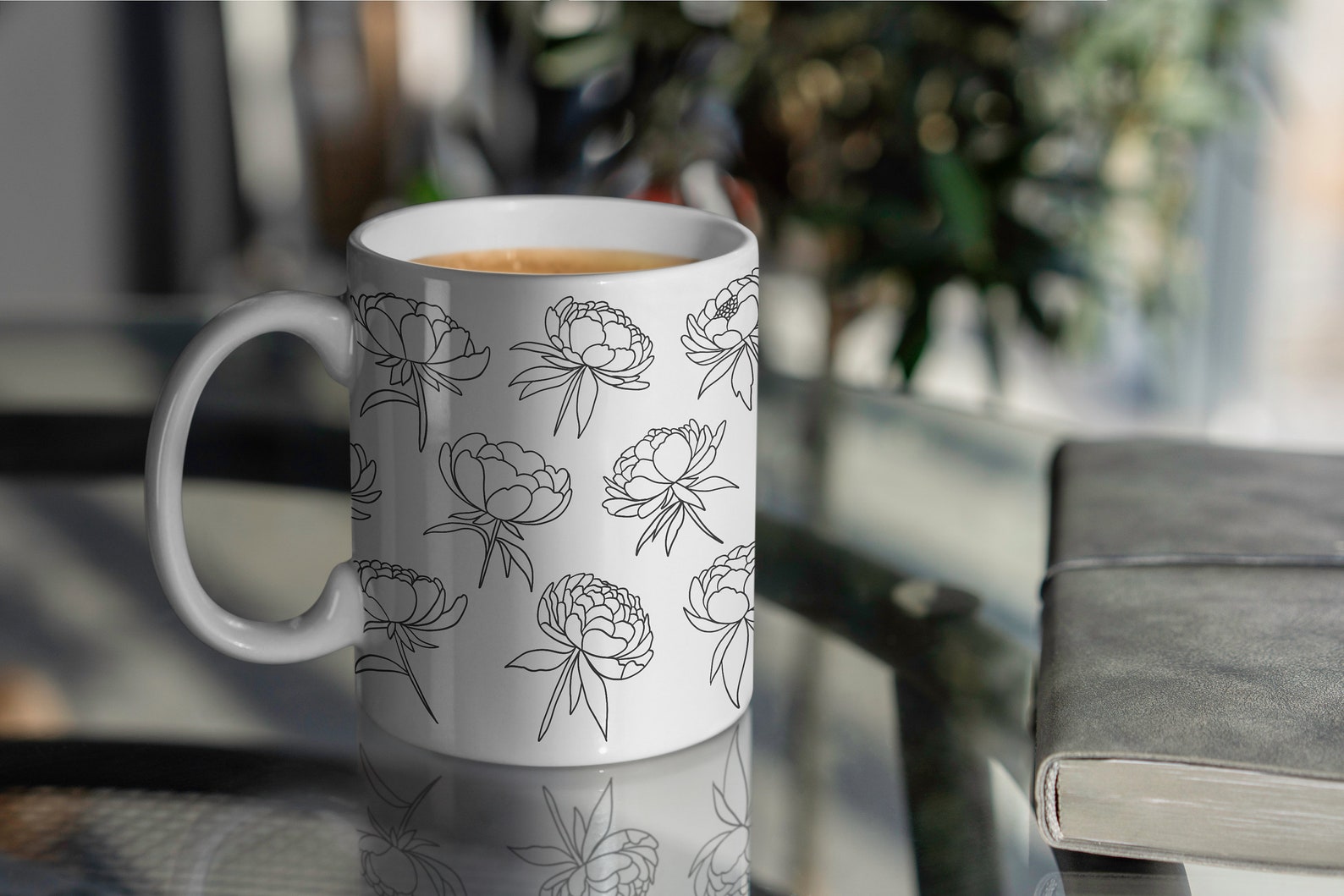 Peonies SVG Bundle Peony Png, Botanical Svg, Flower Png, Peonies ...