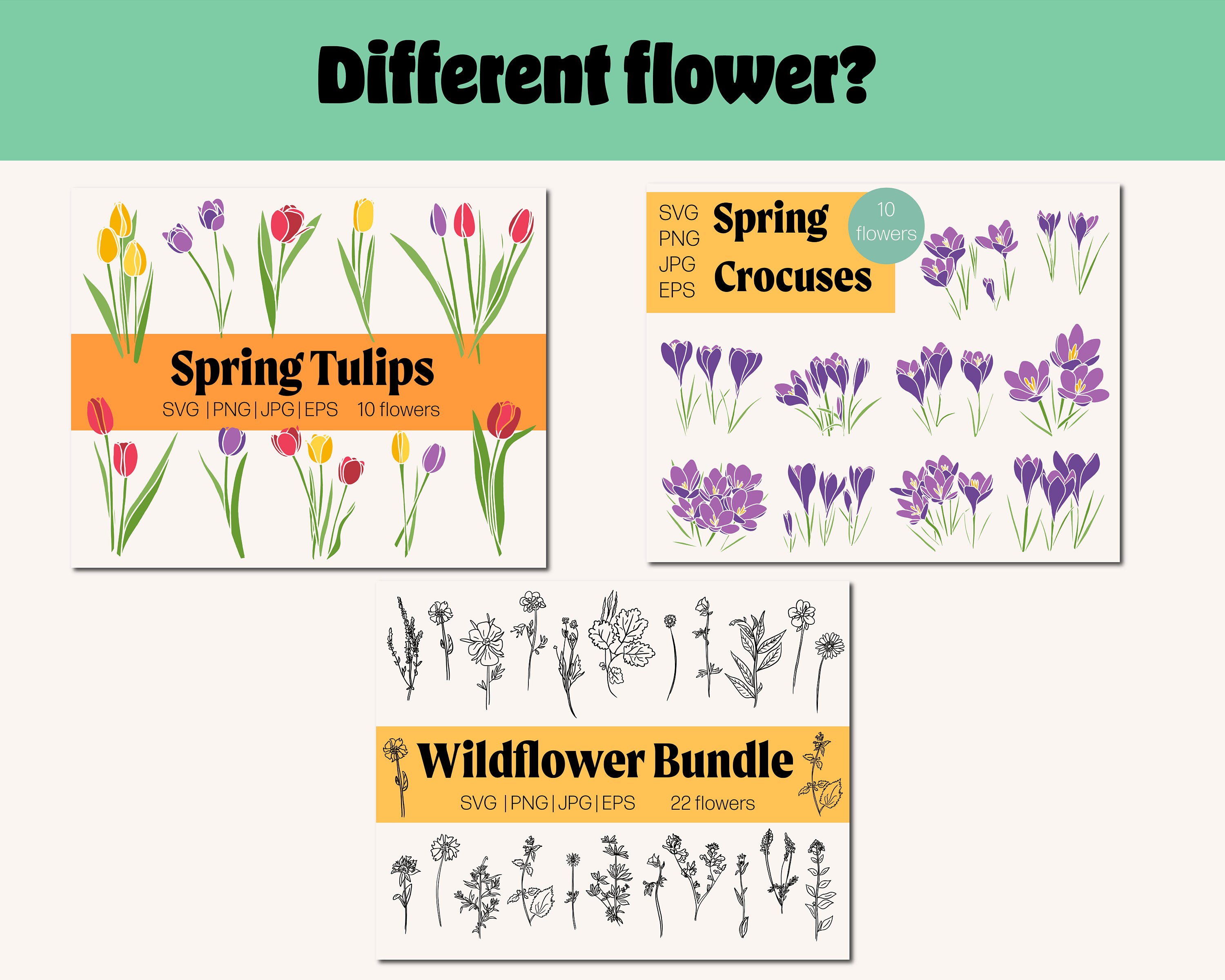 Spring Daffodil SVG Bundle Daffodil Svg, Spring Flowers Svg, Floral Svg ...