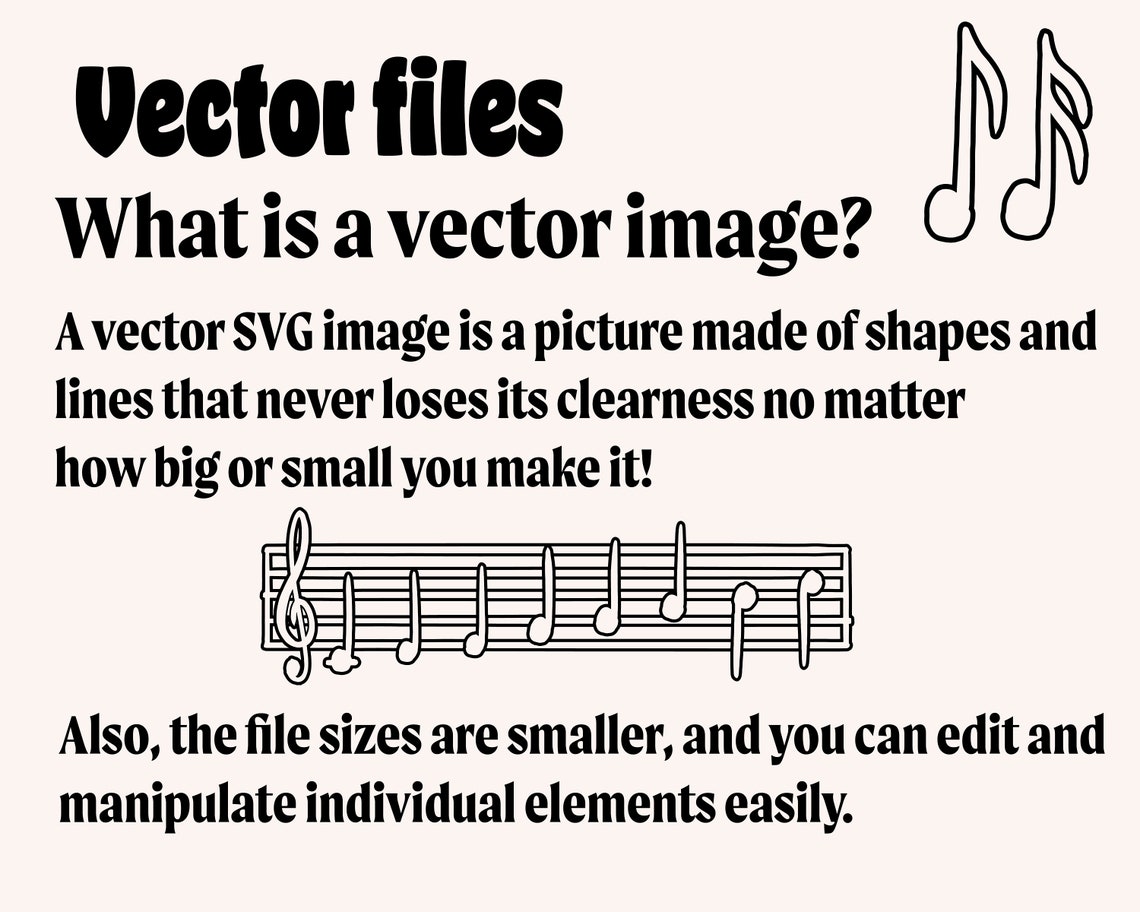 Music Notes SVG Bundle 34 Musical Note Svgs, Music Teacher Svg, Hand ...