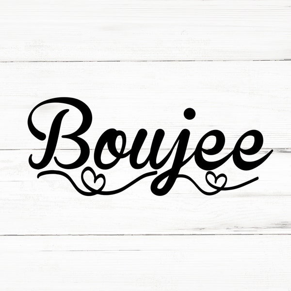 Boujee Svg - Etsy