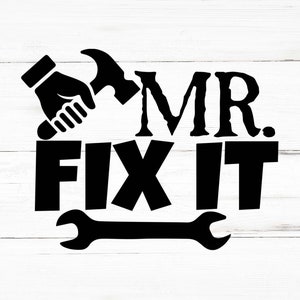 Mr. Fix It Svg Mr. Fix It Png Mr. Fix It Bundle Mr. Fix It - Etsy Canada
