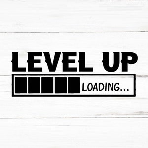 Level up Svg, Level up Png, Level up Bundle, Gaming Designs, Gaming ...