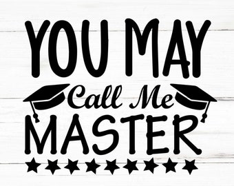 You May Call Me Master Png - Etsy