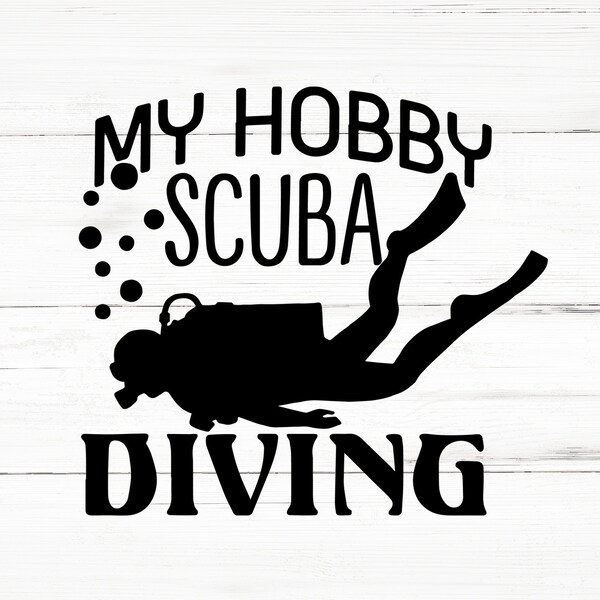 Scuba Diving Svg - Etsy