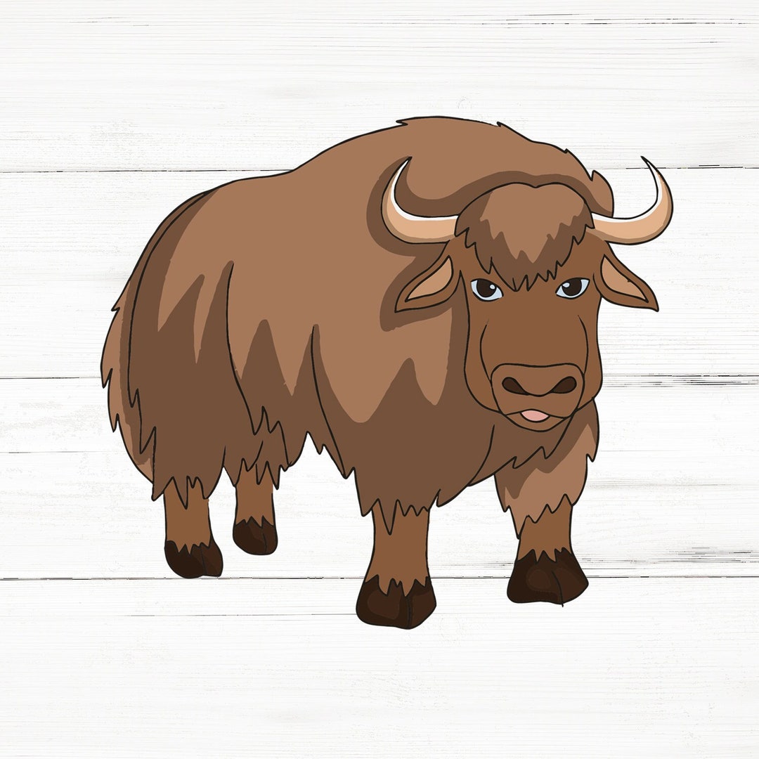 Yak Vintage Animal Svg Mammals Png Mammals Bundle Mammals - Etsy