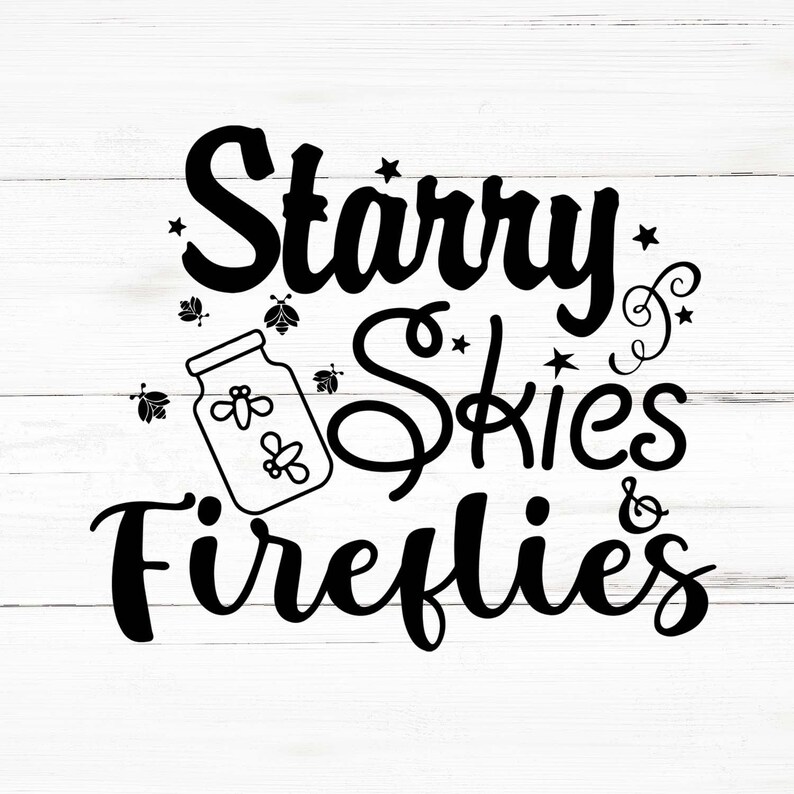 Fireflies Svg Fireflies Png Fireflies Bundle Camping - Etsy