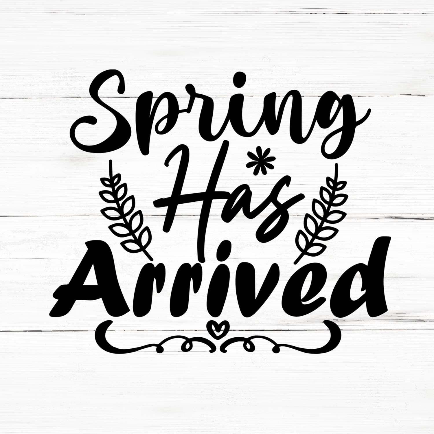 Spring Has Arrived
