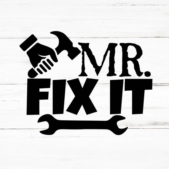 Mr. Fix It Svg Mr. Fix It Png Mr. Fix It Bundle Mr. Fix It - Etsy Hong Kong