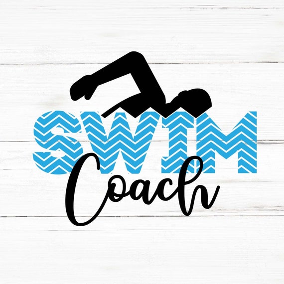 Swim Coach Svg Swim Coach Png Swim Coach Bundle Swim Coach - Etsy México
