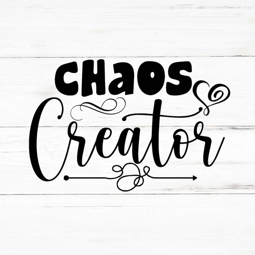 Chaos Creator Svg, Chaos Creator Png, Chaos Creator Bundle, Chaos ...
