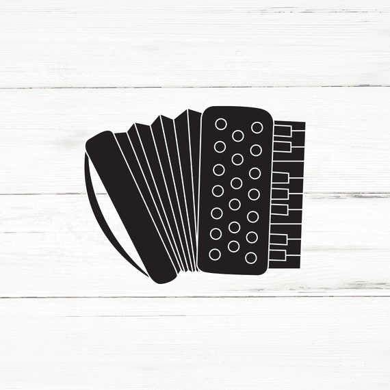 Accordion Svg Music Instrument Png Music Instrument Bundle | Etsy