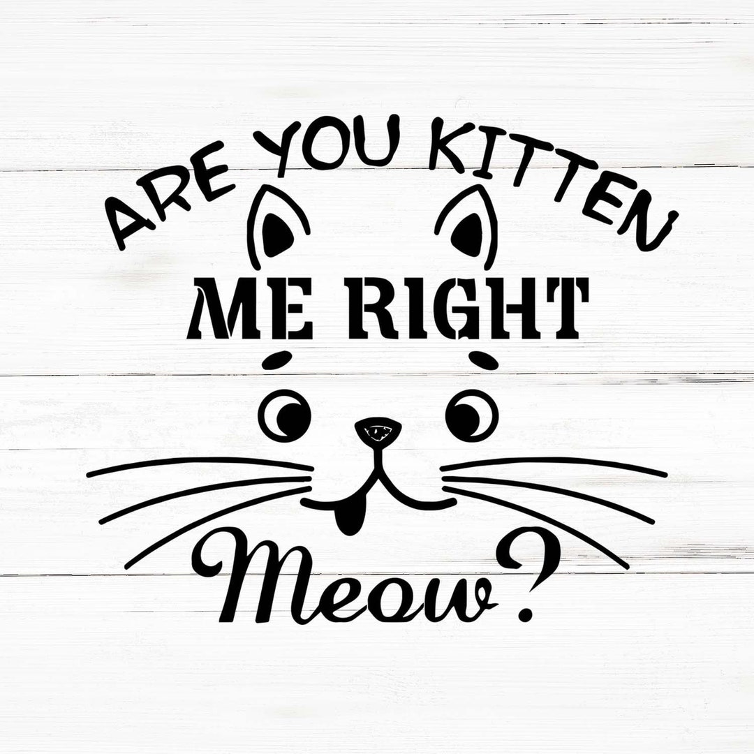 Kitten Meow Svg, Kitten Meow Png, Kitten Meow Bundle, Kitten Meow ...