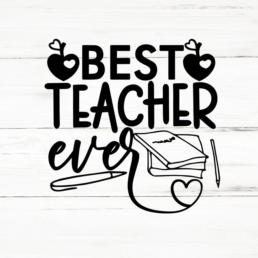 Teacher Svg, Teacher Png, Teacher Bundle, Teacher Designs, Teacher ...