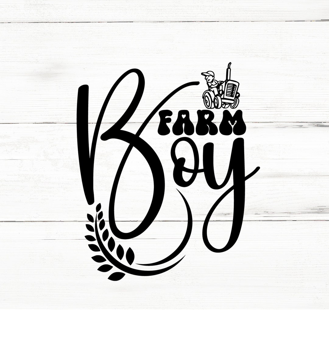 Farmboy Svg,farm Svg,farming Life Svg,farming Life Bundle,farm Animals ...