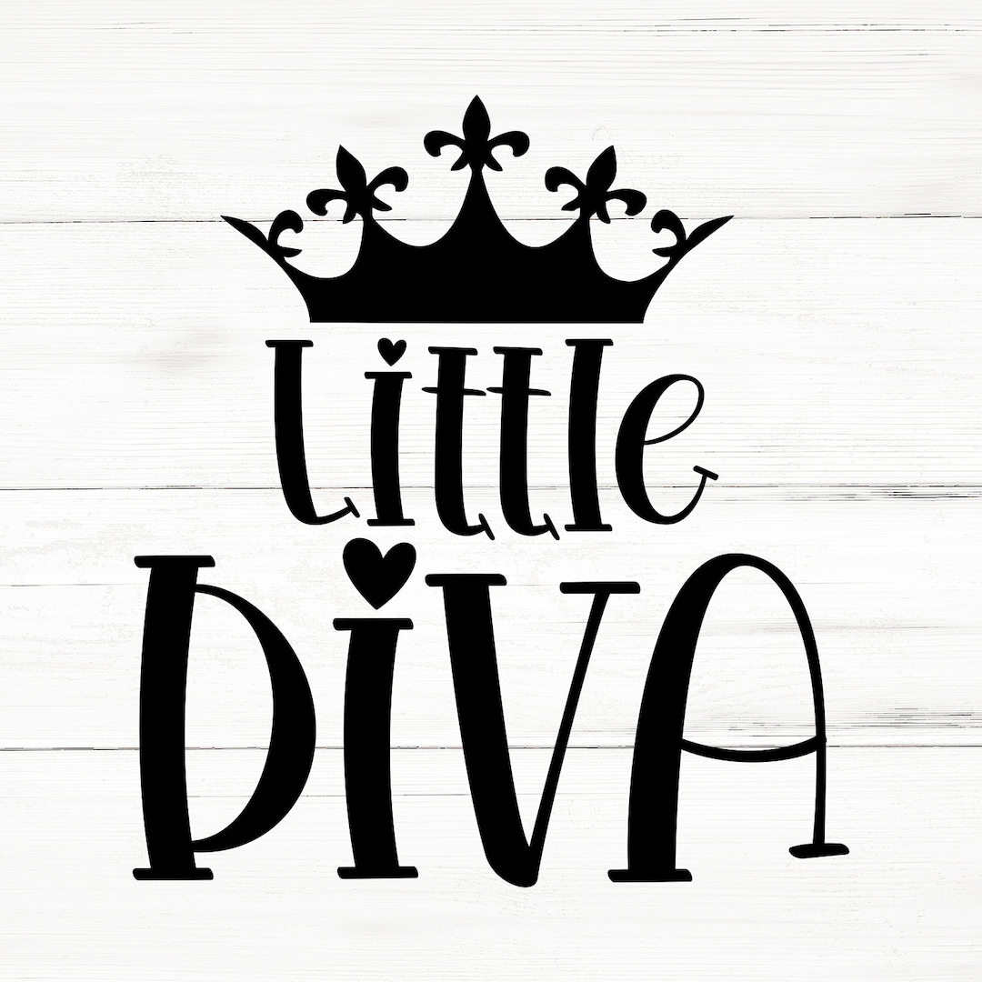 Little Diva-baby SVG Newborn SVG Bundle Baby Quote Bundle - Etsy