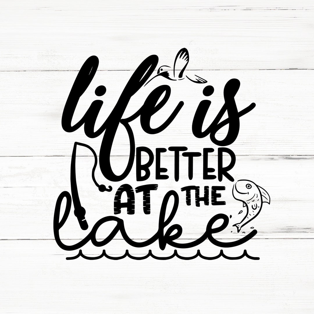 Lake Svg Lake Png Lake Bundle Lake Designs Lake Cricut - Etsy