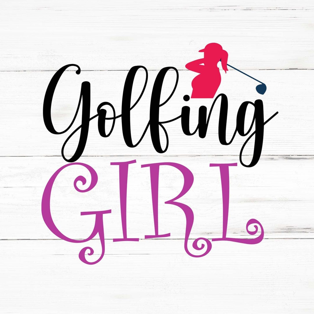 Golfing Girl Svg, Golfing Girl Png, Golfing Girl Bundle, Golfing Girl ...
