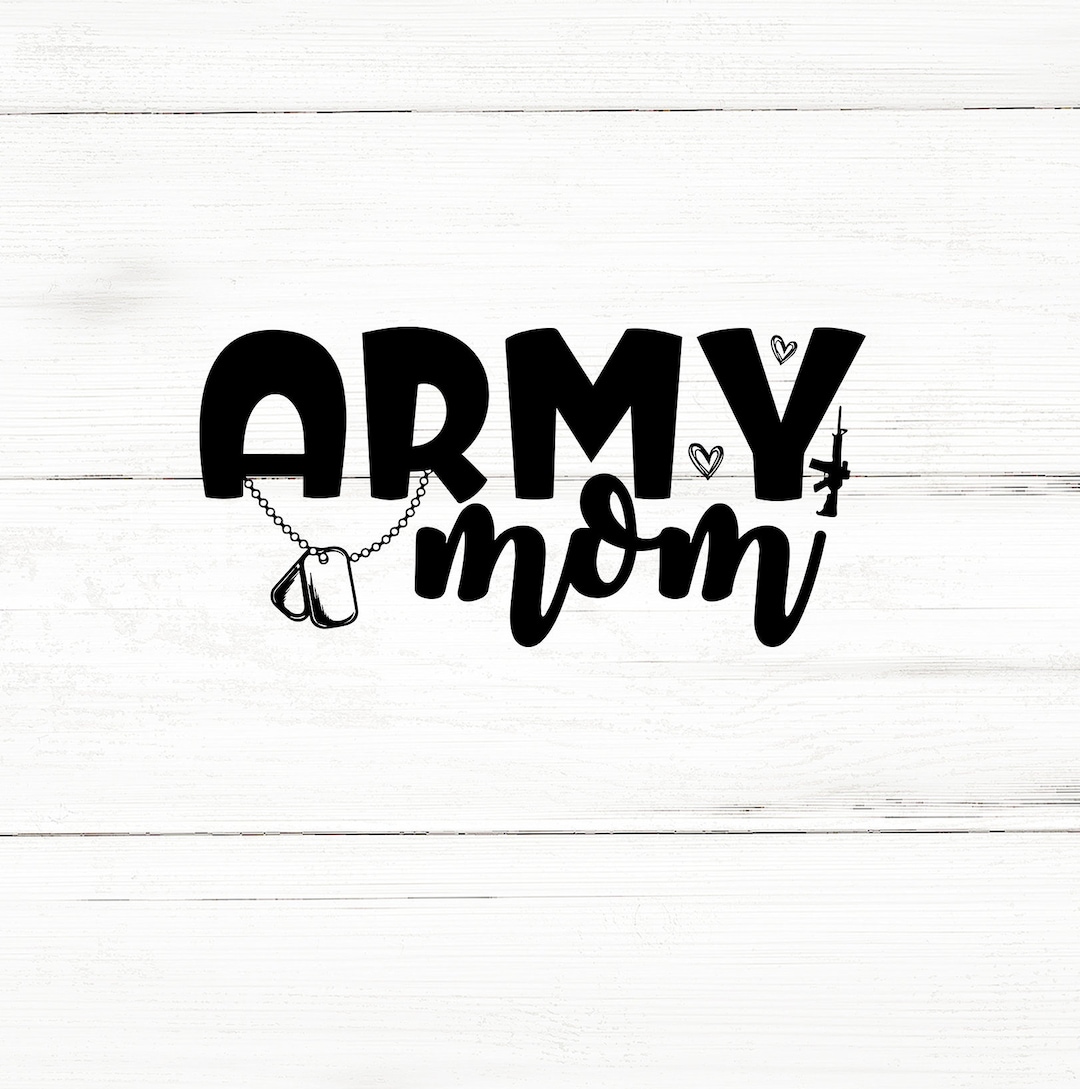 Army Mom Svg Veteran Svg Bundlemilitary Svgpatriotic - Etsy
