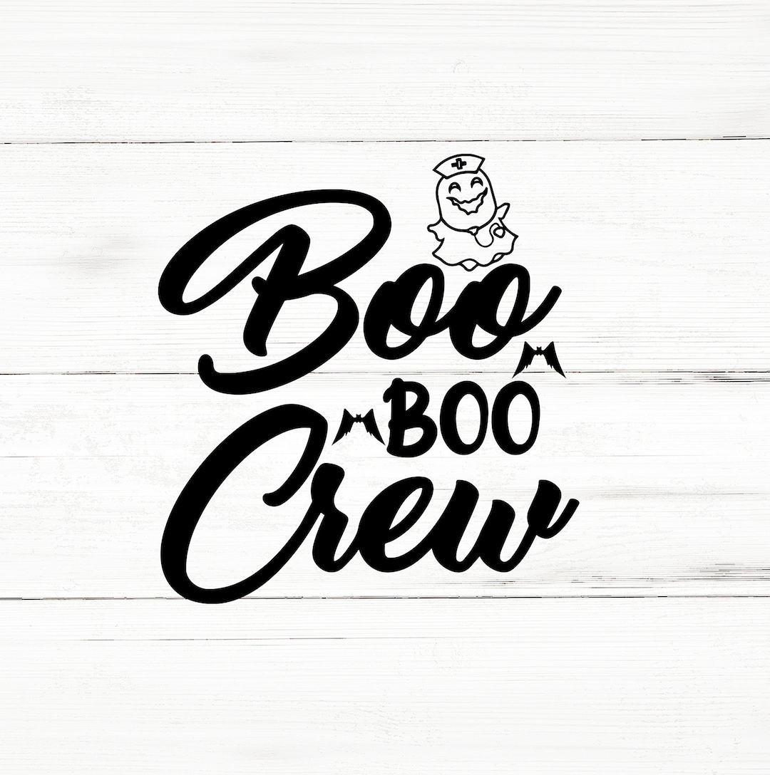 Boo Boo Crew Svg nurse Svgnurse SVG Bundlenurse Quote - Etsy