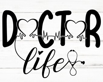 Doctor Life Svg | Etsy
