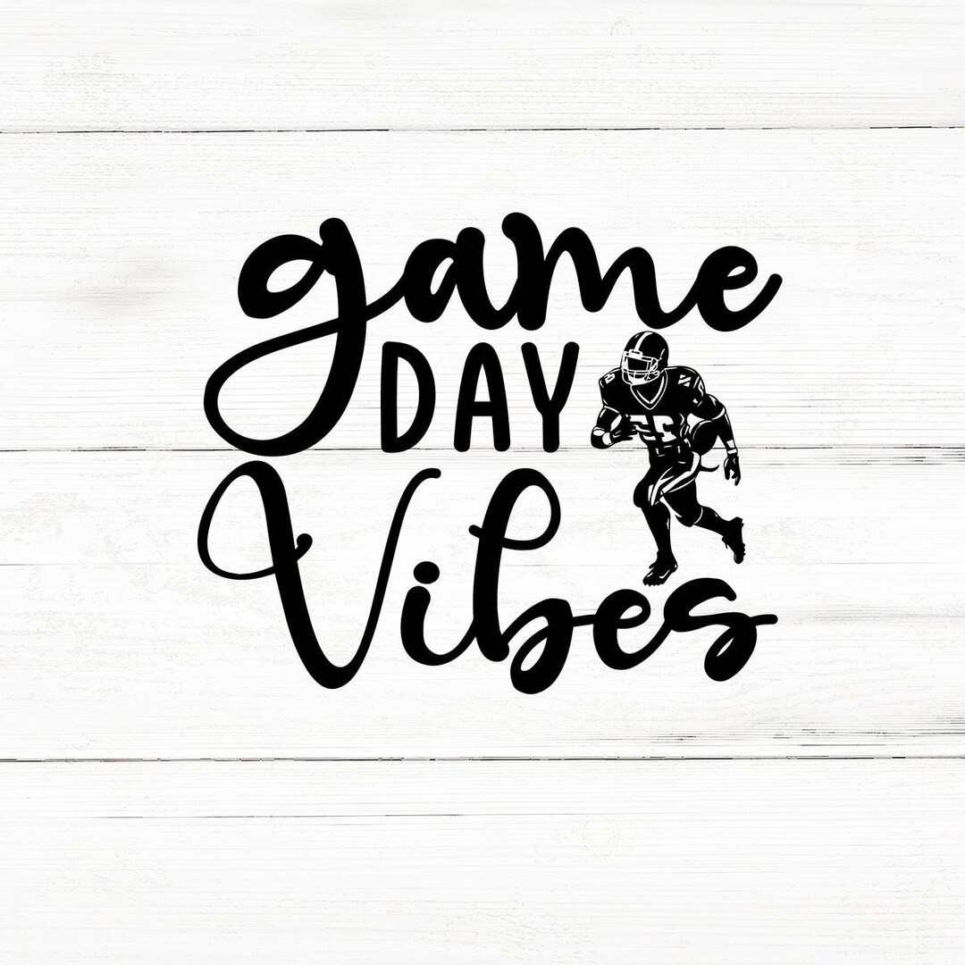 Game Day Vibes Svg, Itsabeautifuldayforfootball Png ...