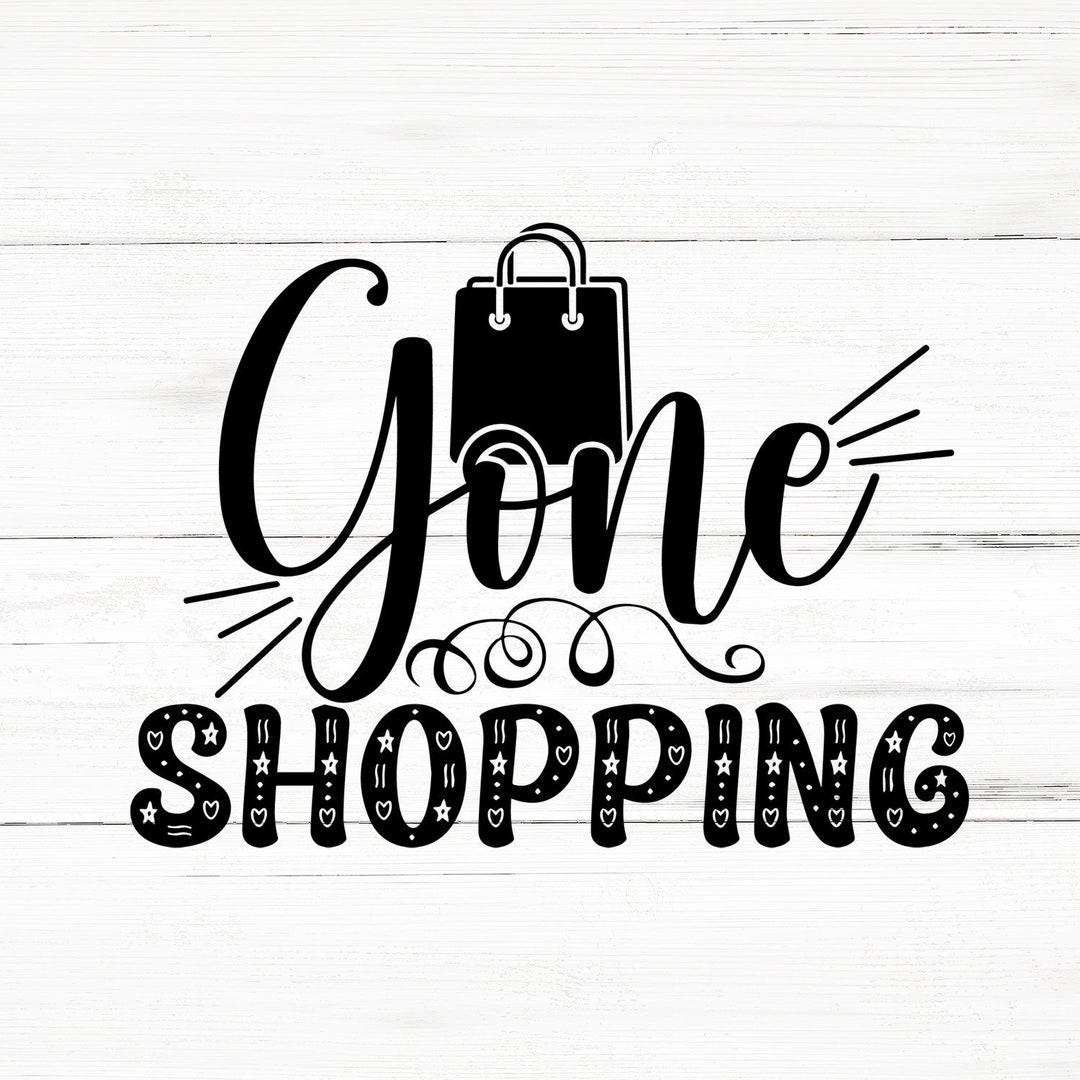 Shopping Svg, Shopping Png, Shopping Bundle, Shopping Designs, Shopping ...
