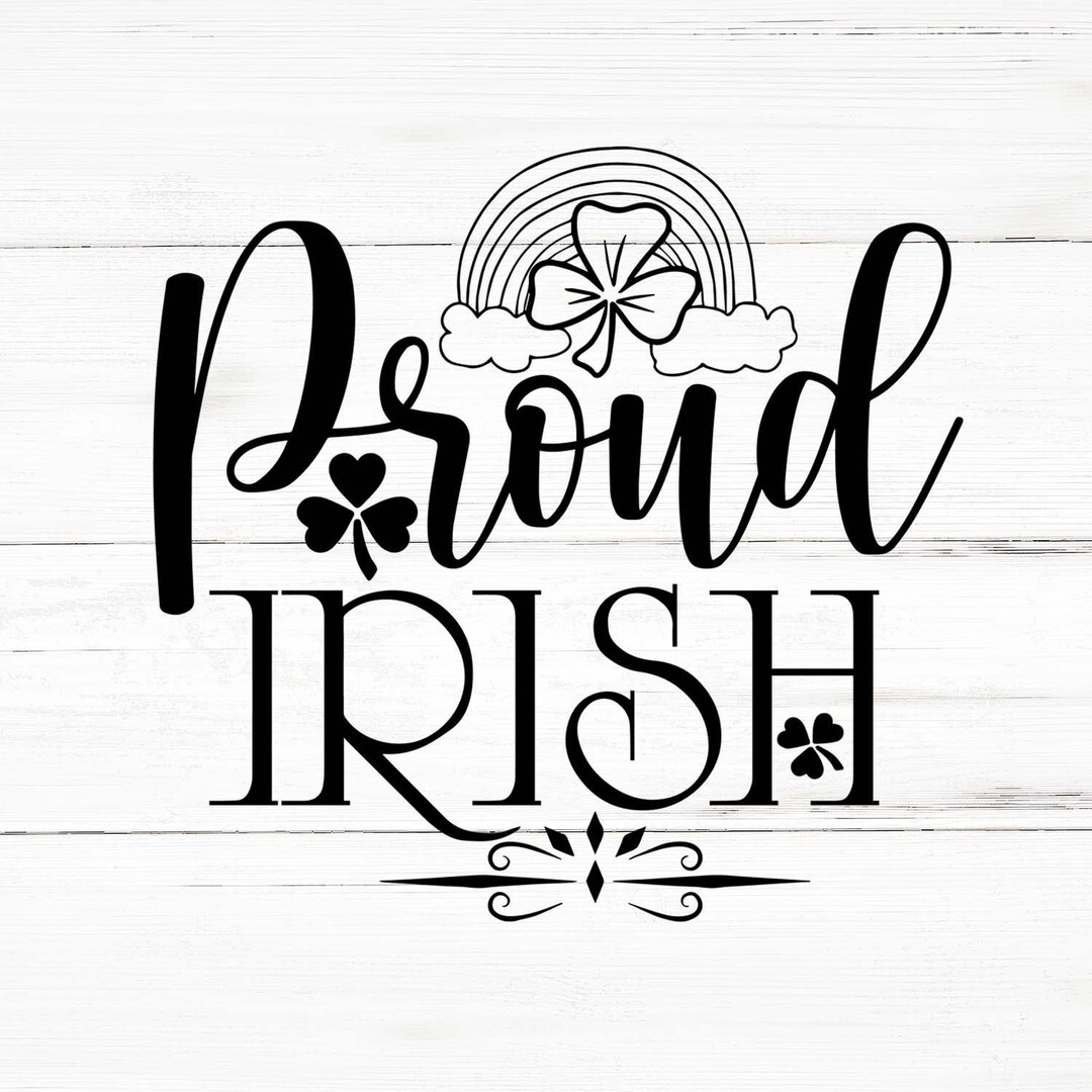 Proud Irish Svg, Proud Irish Png, Proud Irish Bundle, Proud Irish ...