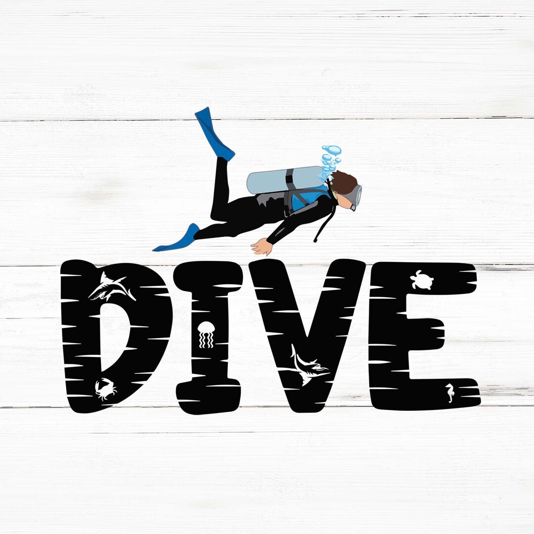 Dive Svg, Scuba Diving Png, Scuba Diving Bundle, Scuba Diving Designs ...