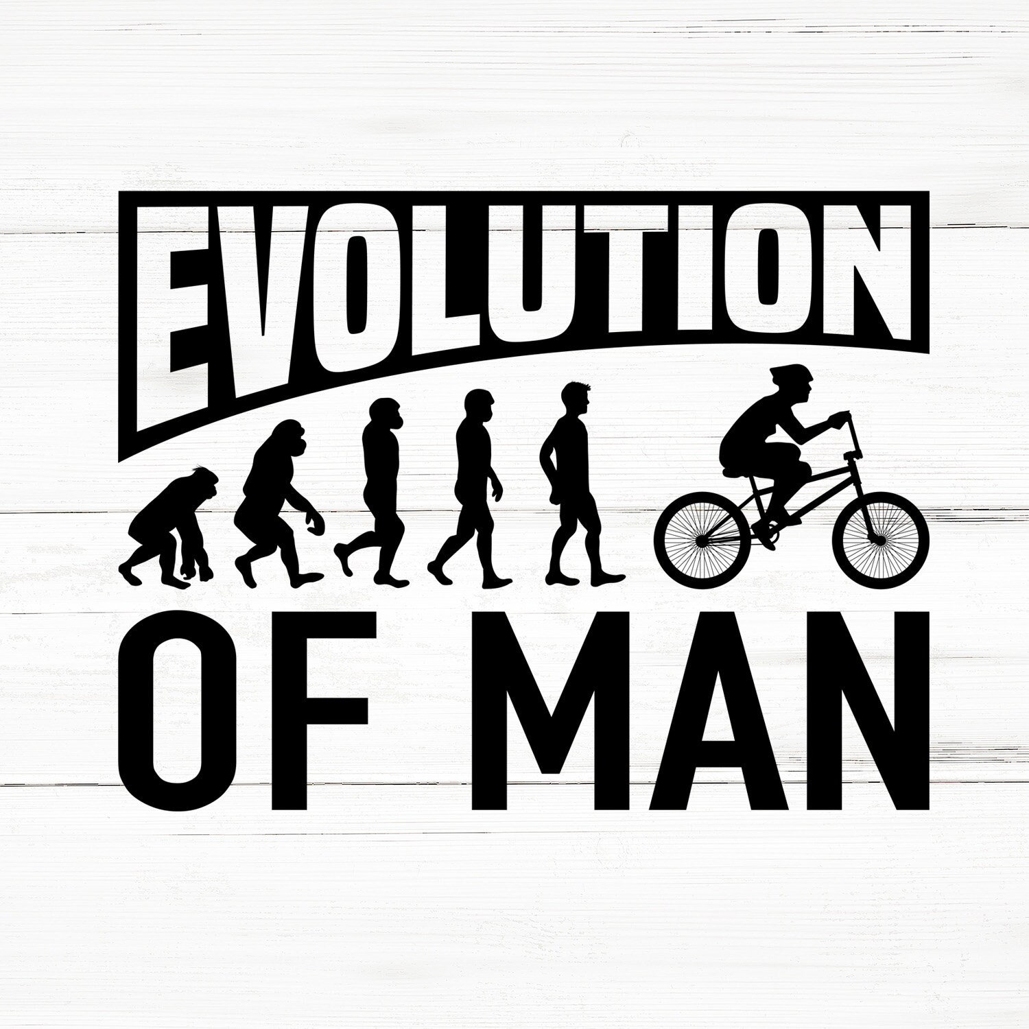 Evolution of Man Svg Evolution of Man Png Evolution of Man | Etsy