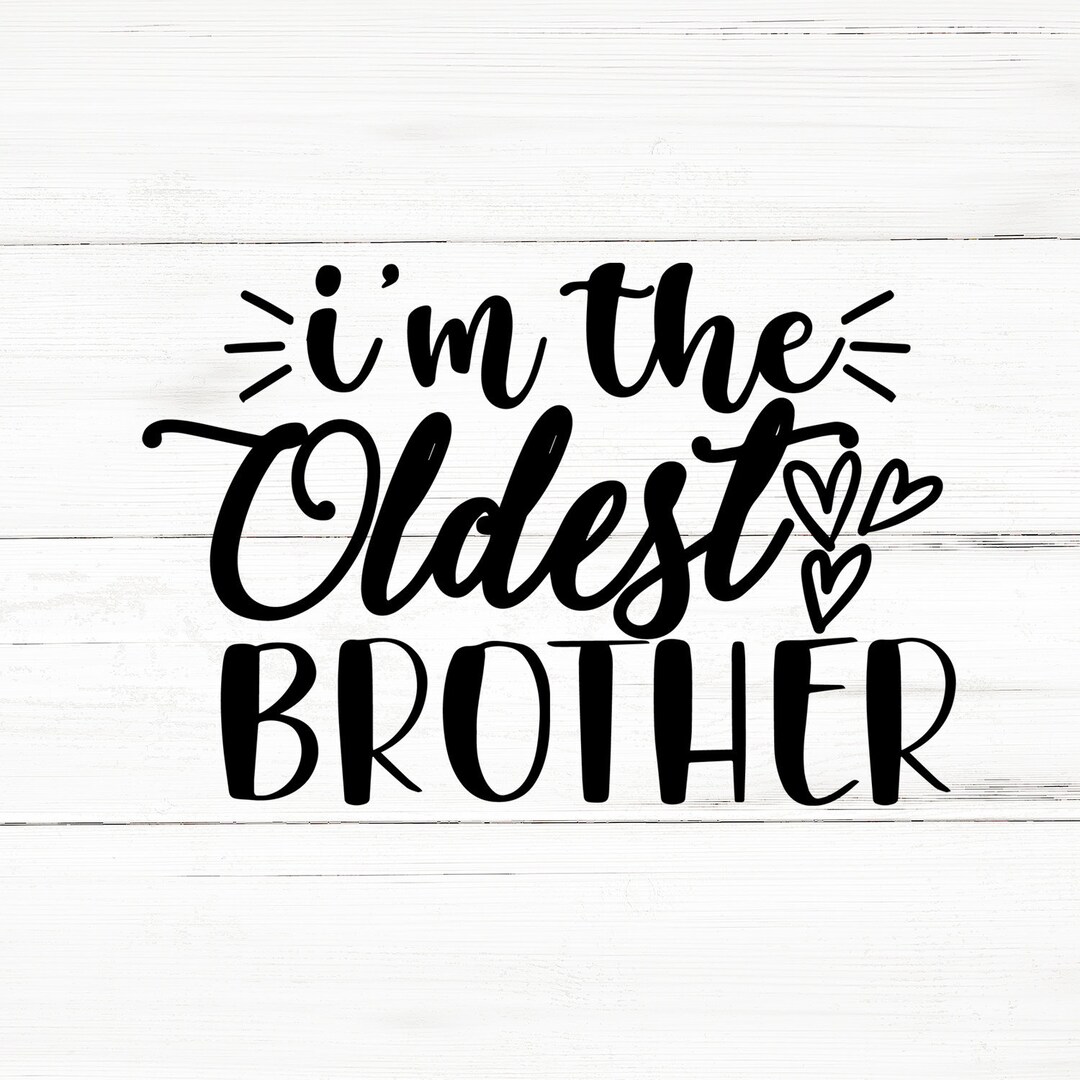 Brother Svg, Brother Png, Brother Bundle, Brother Designs, Brother ...