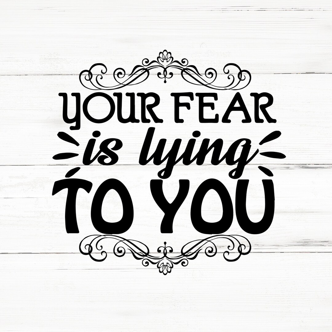 Fear Svg, Fear Png, Fear Bundle, Fear Designs, Fear Cricut - Etsy