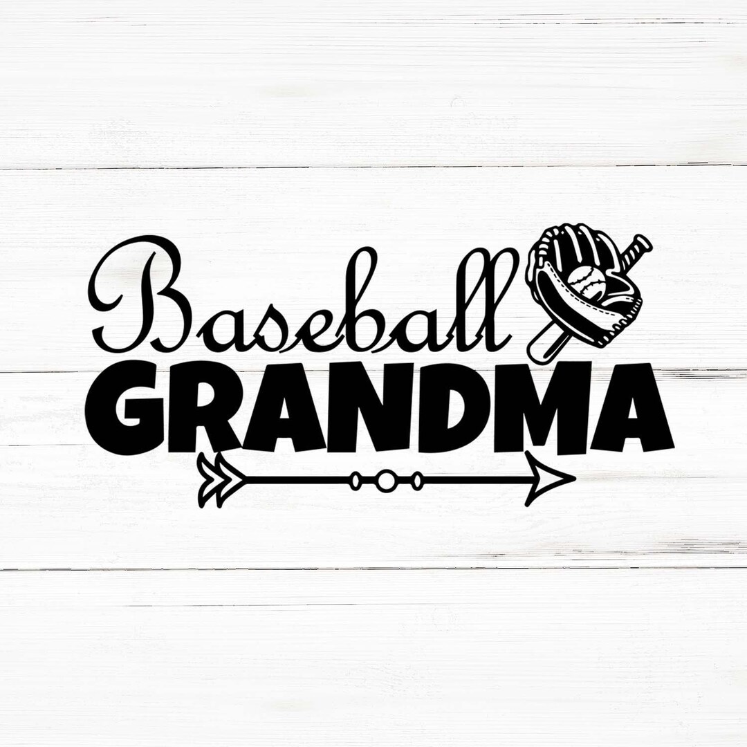 Baseball Grandma Svg Baseball Grandma Png Baseball Grandma Bundle